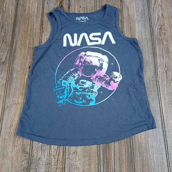 Shirts & Tops | Nasa Graphic Logo Colorful Tank Top | Poshmark
